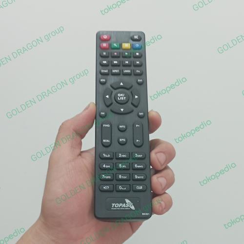 Jual Remote Set Up Box STB Digital Original Topas TV B0301 - Jakarta ...