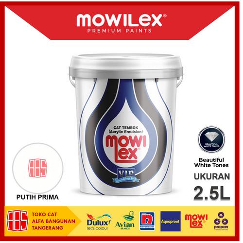 Jual Cat Mowilex Emulsion VIP Cat Interior Premium 2.5L - Putih Prima ...