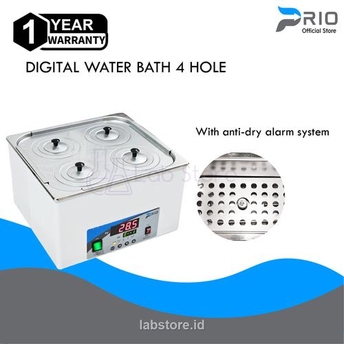 Jual Digital Water Bath Waterbath 14 Liter 4 Anti Dry | Prio DWB-4H-14L - Jakarta Utara - Lab ...