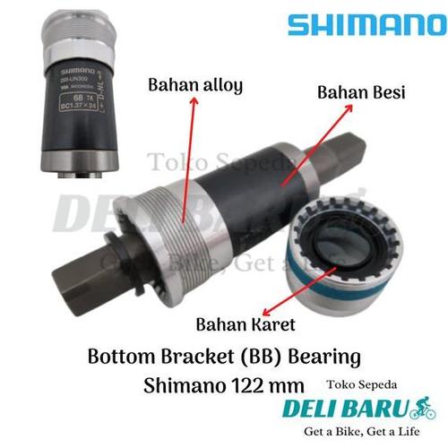 Jual Shimano Bb Bottom Bracket 122 Bearing Sepeda Mtb Federal Lipat ...