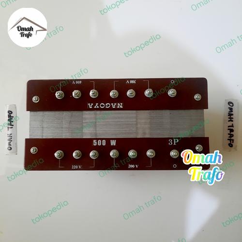 Jual trafo step up down auto 500 watt 3 phase 0 380 400v / 0 200 220v - Jakarta Barat - omah ...
