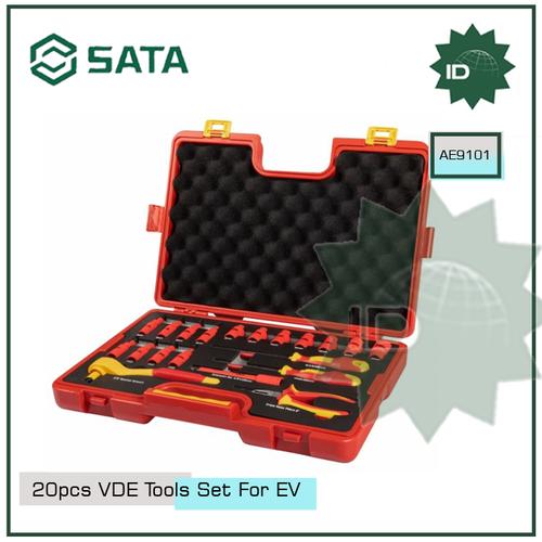 Jual Tool Kit Listrik VDE 20 Pcs AE9101 Tools Set For EV Sata - Jakarta ...
