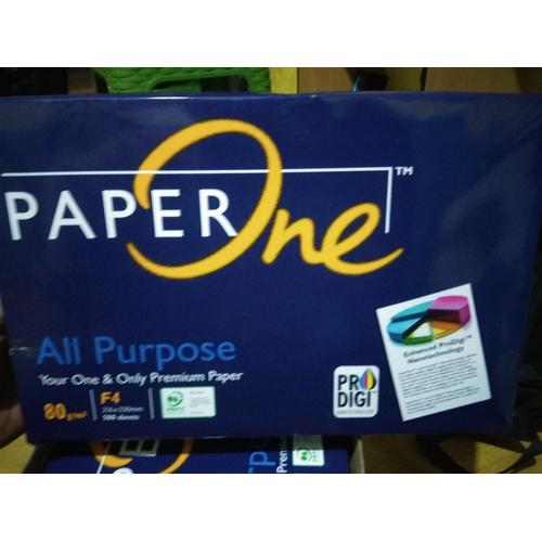 Jual Kertas HVS F4 80 gram paper one 1 dus - Jakarta Selatan ...