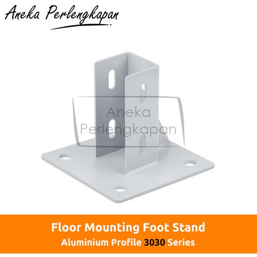 Jual Aluminium Profile Foot Stand / Foundation Base Plate Fixed Series ...