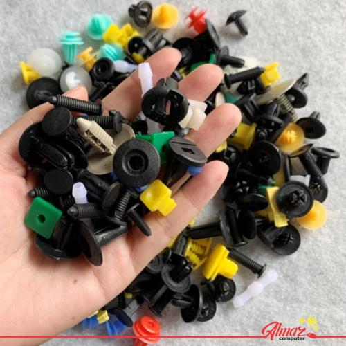 Jual Klip Baut Bumper Rivet Mobil 160 pcs Bemper Guard Kancing Body ...