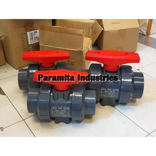 Jual Ball Valve true union watermur 3" inch / Ball valve PVC union 3 ...