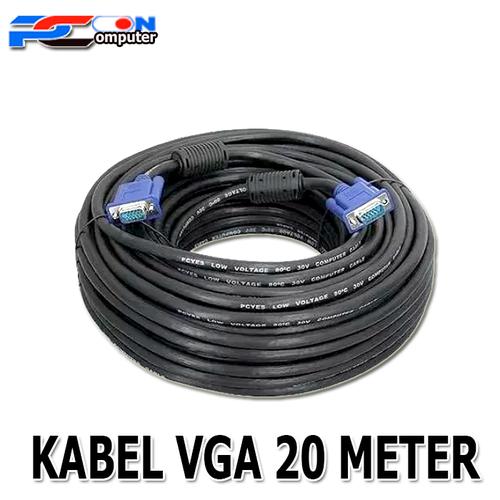 Promo Kabel VGA to VGA 20 Meter/ VGA 20M - 20M - Kota Bekasi - PC ON ...