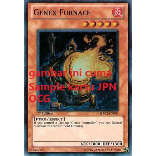Jual Genex Furnace | Varian Rarity | Yugioh OCG TW01 JP060 - Jakarta ...