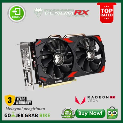 Jual VGA VENOMRX RADEON RX 580 8GB GDDR5 256 BIT Resmi - Kota Bandung ...