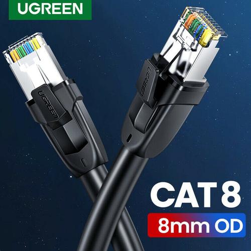 Jual Ugreen CAT8 40Gbps RJ45 Ethernet Cable Kabel Network LAN CAT 8 ...