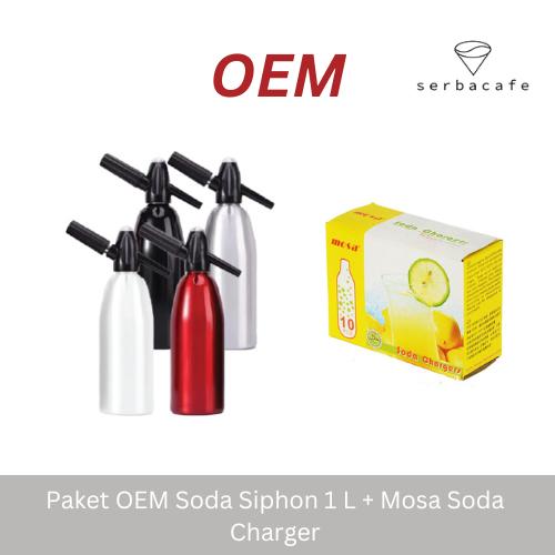 Jual OEM Soda Siphon 1 L + Mosa Soda Charger - Jakarta Barat - Serba ...