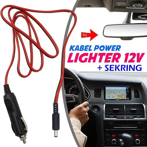 Jual Kabel Colokan Rokok Adapter Dc 5.5 x 2.1 mm To Car Cigarette ...
