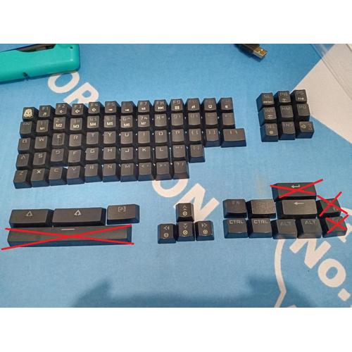 Jual Black Keycaps Mechanical Keyboard TKL Dijual bijian - Kota ...