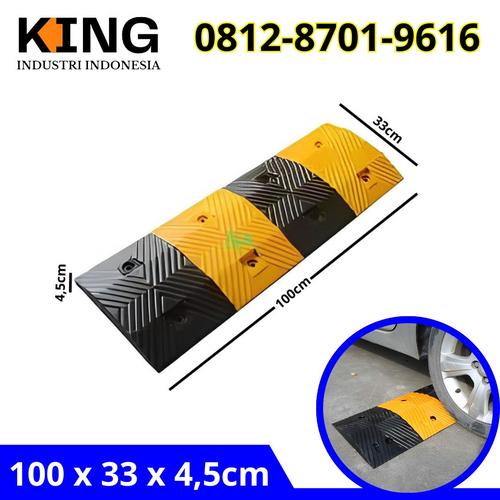 Jual Rubber Speed Bump / Rubber Speed Hump Besar 100cm x 34cm x 4,5cm ...