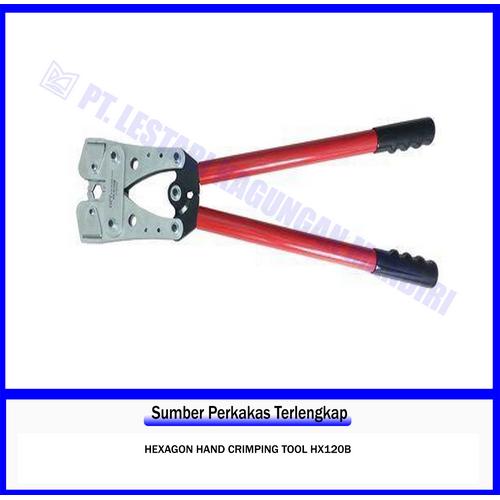 Jual Tang Crimping Hexagonal Cable Lug Tipe HX120B Merk OPT - Jakarta ...