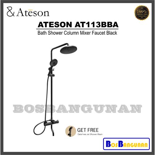 Jual ATESON AT113BBA Shower Tiang Kolom Set 3 in 1 Pancuran Tinggi ...