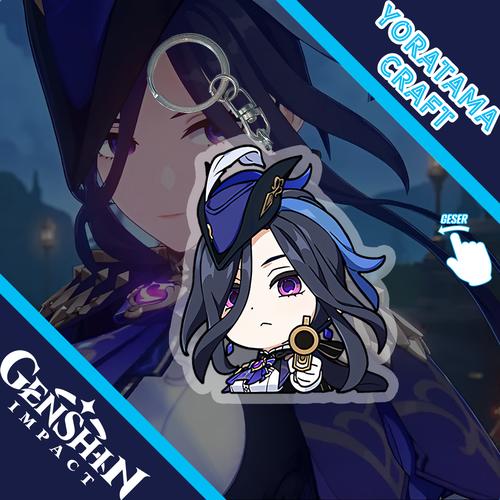 Jual Gantungan Kunci Clorinde Genshin Impact, Keychain Anime Lucu - Kab ...
