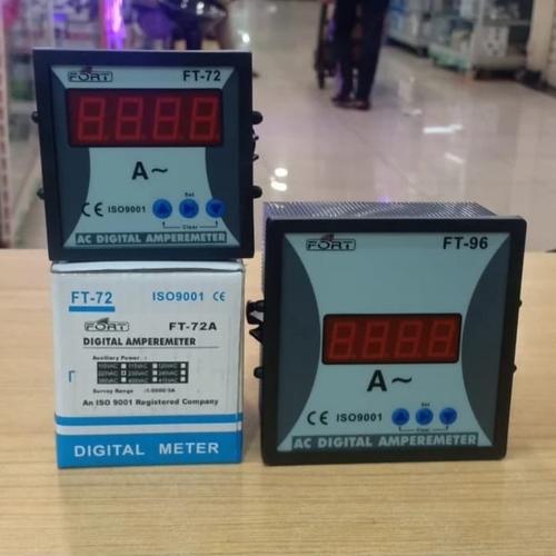 Jual AC DIGITAL AMPERE METER UKURAN 72X72MM FT-72AD FORT - Jakarta ...