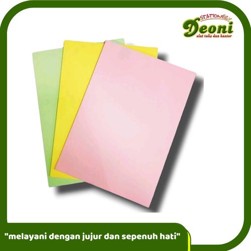 Jual SIDU Kertas HVS A4 F4 100 Lembar Putih Merah Kuning Hijau Biru ...