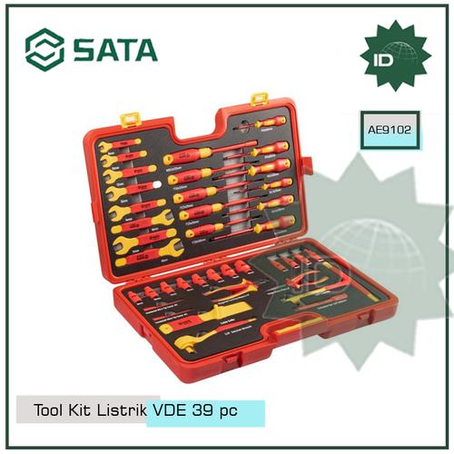 Jual Tool Kit Listrik VDE 39 Pc AE9102 NEV VDE Tool Set Sata - Jakarta ...