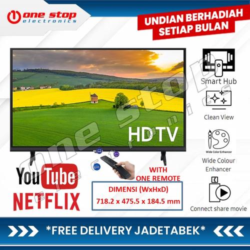 Promo SAMSUNG 32T4503 HD Ready Smart LED TV 32 Inch UA32T4503AK ...