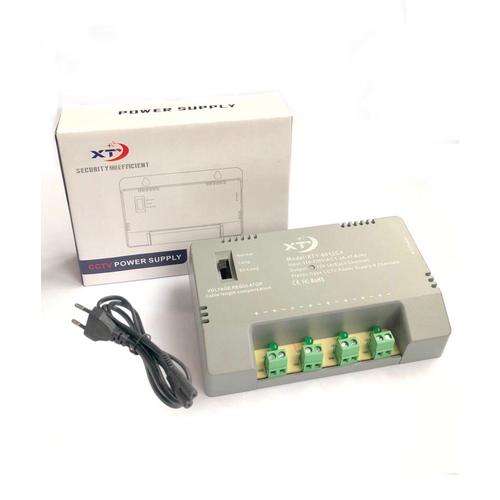 Jual Power Supply CCTV 4 channel XTY switching untuk 4 Kamera cctv 12V ...