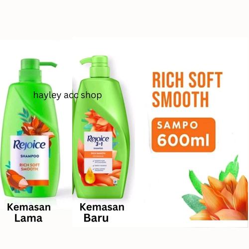 Jual REJOICE Shampoo Rich Soft Smooth Shampo 600ml - Kota Surabaya - Hayley Acc Shop | Tokopedia