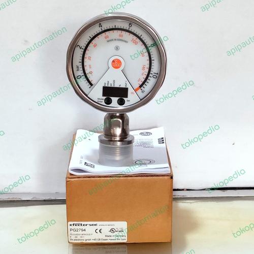 Jual IFM PG2794 PRESSURE SENSOR PG-010-REA01-MFRKG/US MADE IN GERMANY ...