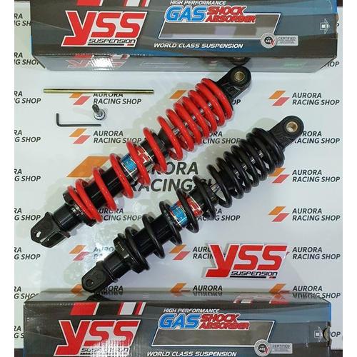 Jual Shock YSS DTG EVO 330 MM Vario 125 - Orinal Thailand - BLACK RED ...