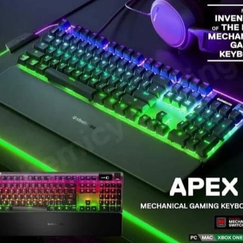 Jual Steelseries Apex 7 Fullsize RGB OLED mechanical keyboard - Jakarta ...