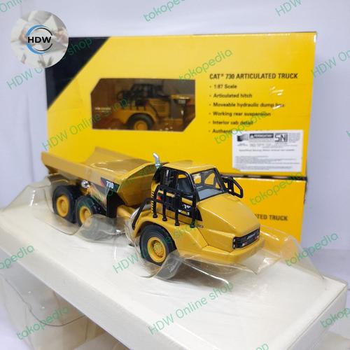 Jual Diecast Miniatur Alat Berat Caterpillar CAT 730 ARTICULATED TRUCK ...