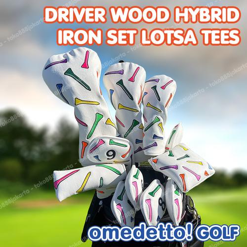 Jual GOLF DRIVER WOOD HYBRID IRON PUTTER COVER LOTSA TEES - BLADE ...