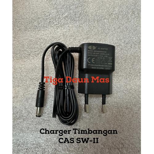 Jual Charger Timbangan CAS SW-II Adaptor Timbangan CAS SW 2 Charger Cas ...