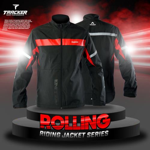 Jual Jaket Riding Pria Tracker Series Rolling - Hitam, M - Kab. Bandung ...