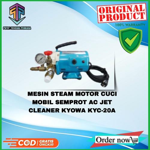 Jual MESIN STEAM MOTOR CUCI MOBIL SEMPROT AC JET CLEANER KYOWA KYC-20A ...