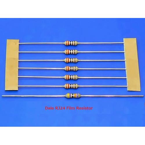 Jual 1K Ohm 1% Dale RJ24 Oxygen Free High Precision Resistor - Kab ...