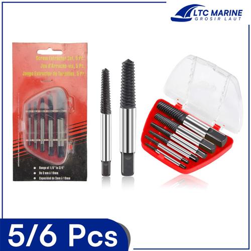 Jual Screw Extractor Set Ekstraktor Sekrup Impa 632486/87 - 5 Pcs ...