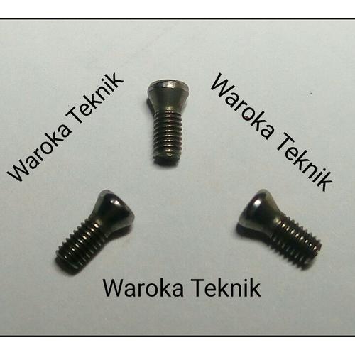 Jual baut insert M2.5 x 8 mm untuk holder milling bubut - Kab. Bekasi ...