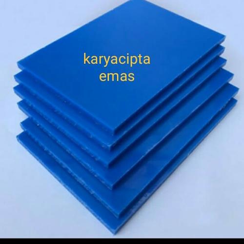 Jual Nylon PE Biru lembaran 10mm x 50cm x 50cm/ Polyethylene PE Sheet - Jakarta Barat ...