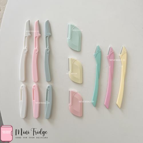 Jual Alat Pencukur Alis Lipat Cukur Alis Mini Pisau Alis Handle ...