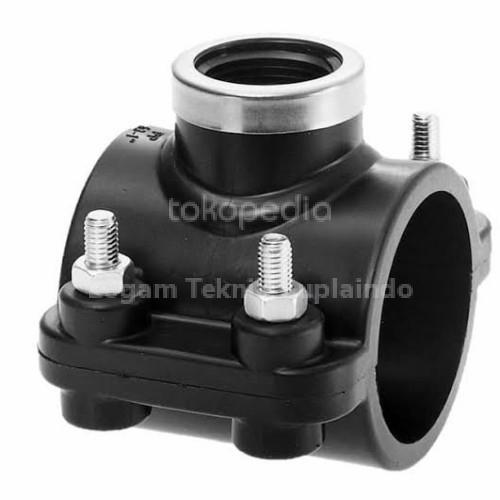 Jual Clamp Saddle HDPE 250mm x 1 Inch / Klem Sadle HDPE / Klem Sadle - Jakarta Barat - Logam ...