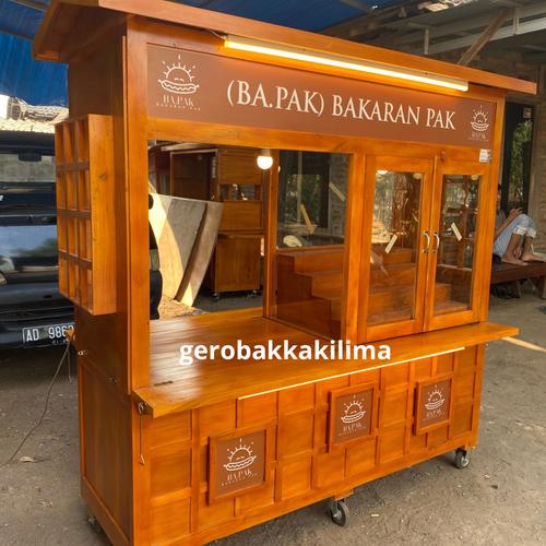 Jual Booth Bakaran / Booth kekinian /Booth jepang - Kayu mahoni ...