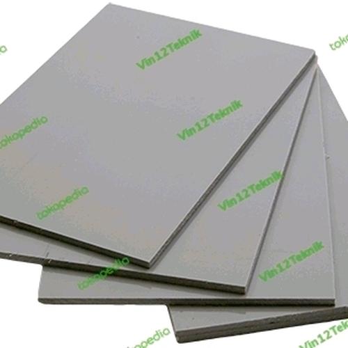 Jual PVC Grey Sheet 5mm × 30cm × 30cm / PVC Lembaran Abu - Abu - Jakarta Barat - Vin12Teknik ...