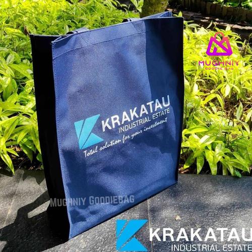 Jual Tas Jahit Tebal Bahan D300/Tote Bag Semi Kanvas include Cetak ...