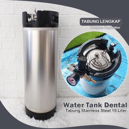 Jual NEW Water Tank Dental Unit Stainless Tabung Coca Cola 19 Liter ...