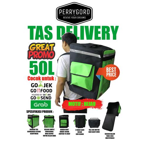 Jual Tas Delivery Box Delivery Makanan 50 Liter WARNA HIJAU - Kota ...