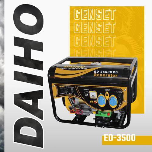 Jual Genset 2500 watt Bensin DAIHO ED-3500DX - Recoil Starter - Kota ...