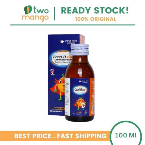 Promo FORTI D SYRUP 1000 IU 100ML - Vitamin D3 1000 IU - Jakarta Utara ...