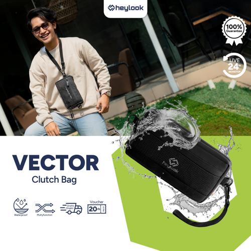 Promo Tas Selempang Pria Vector Sling Bag Multyfungsi 4 in 1 Clutch Bag ...