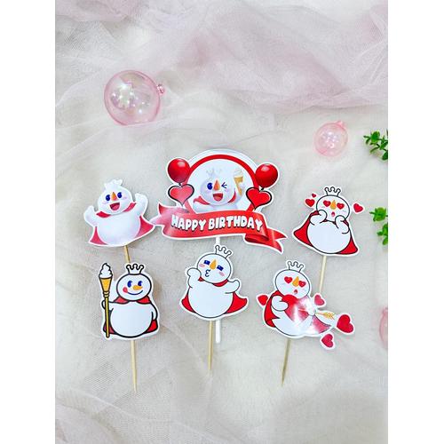 Jual Mixue Ice Cream Topper Cake Birthday Hiasan Kue Ultah - MINITOP ...